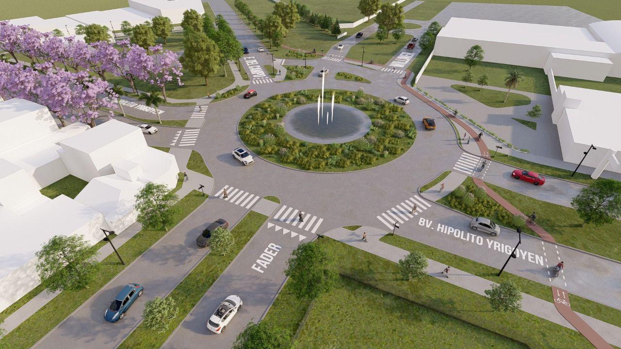 La rotonda ya está en marcha